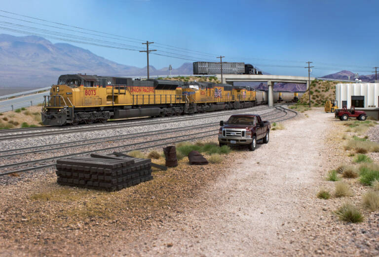 Make track look realistic - Trains