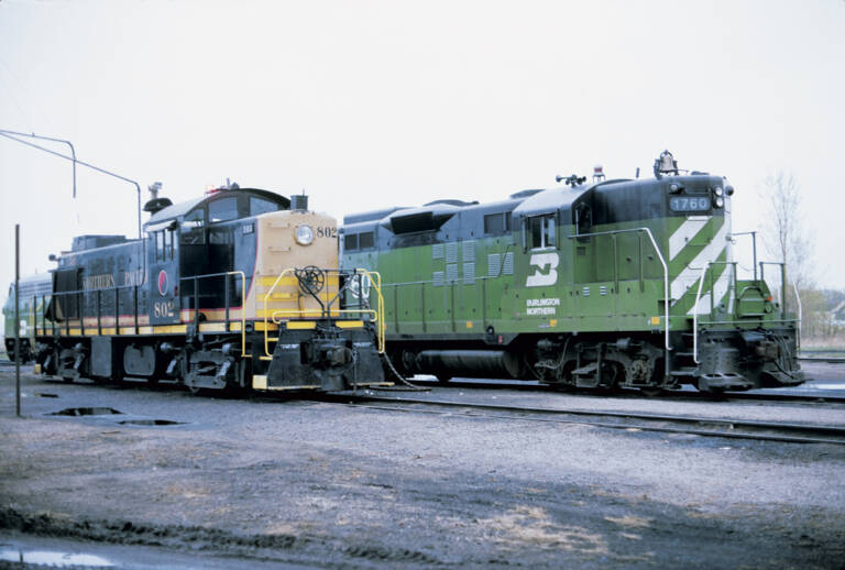Early Burlington Northern locomotives in review - Trains