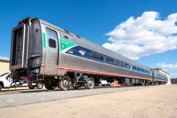 Amtrak adds color coding to railcar paint scheme - Trains