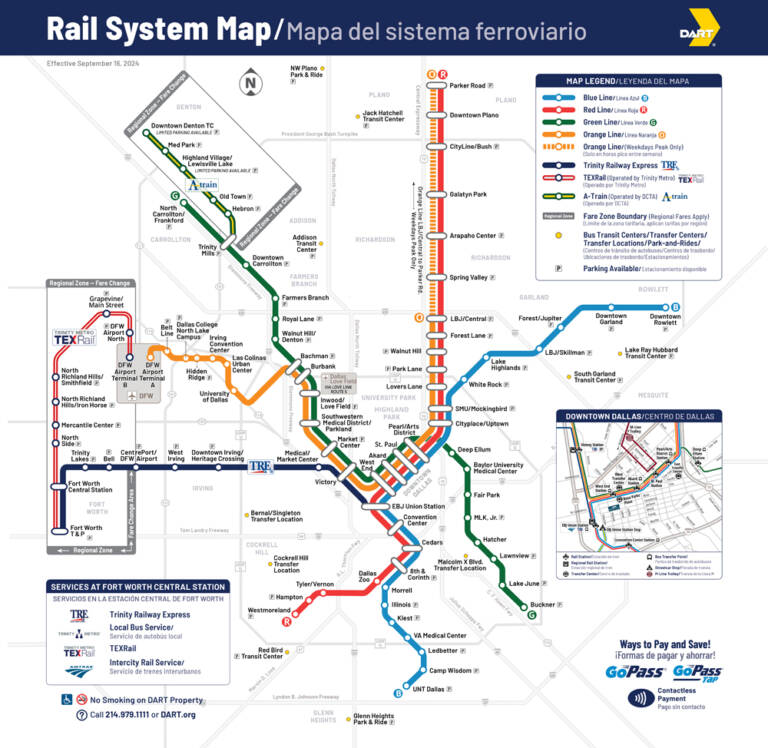 Official suggests combining Dallas-Fort Worth area commuter rail ...
