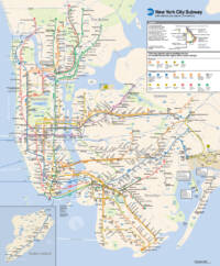 New map introduced for New York City subways - Trains