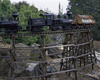 Model Railroader Photo of the Day: Wooden trestles on the Monida ...