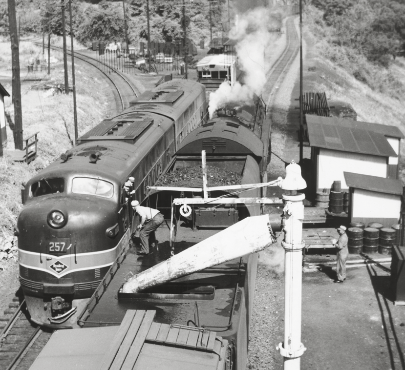 Footnote from the steam to diesel transition - Trains