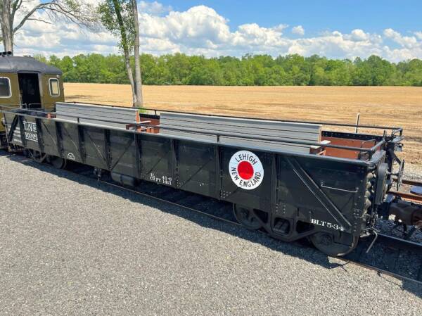 Restored open air gondola to debut on Woodstown Central - Trains