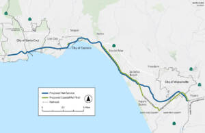 Santa Cruz, Calif., rail project could cost $4.3 billion - Trains