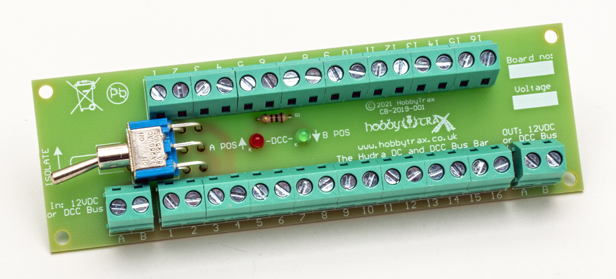 Hobby Trax USA Hydra DC and DCC bus bar - Trains
