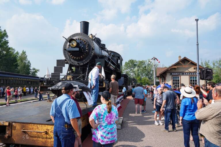 C&NW No. 1385 returns to Mid-Continent museum - Trains