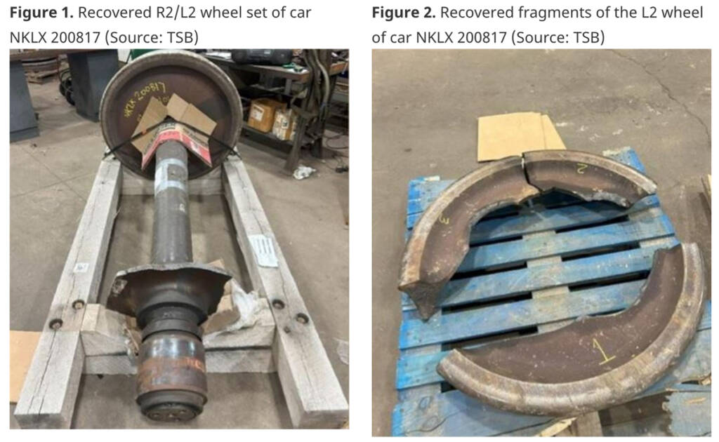 Broken wheel led to CN grain train derailment: TSB - Trains