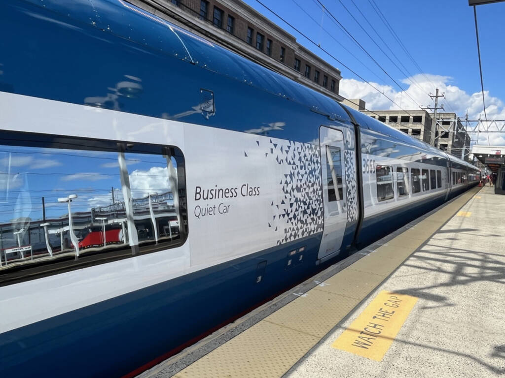 Amtrak’s NextGen Acelas make debut (updated) - Trains