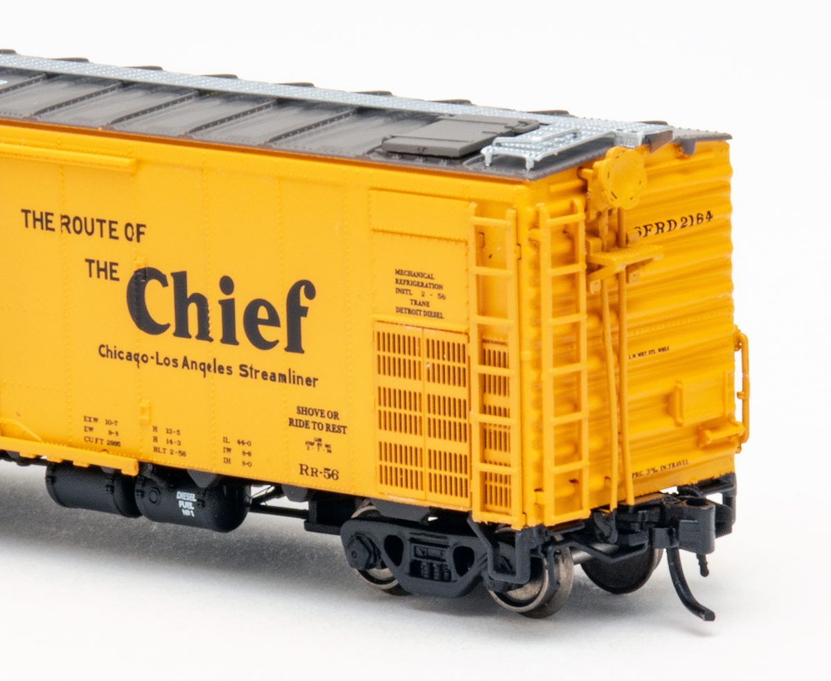 Rapido N Santa Fe mechanical reefer review - Trains