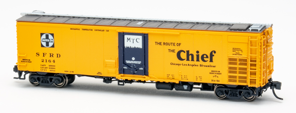 Rapido N Santa Fe mechanical reefer review - Trains