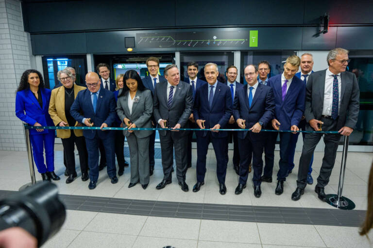 Montreal opens second section of REM light rail system - Trains