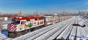 Operation North Pole train returns to Metra - Trains